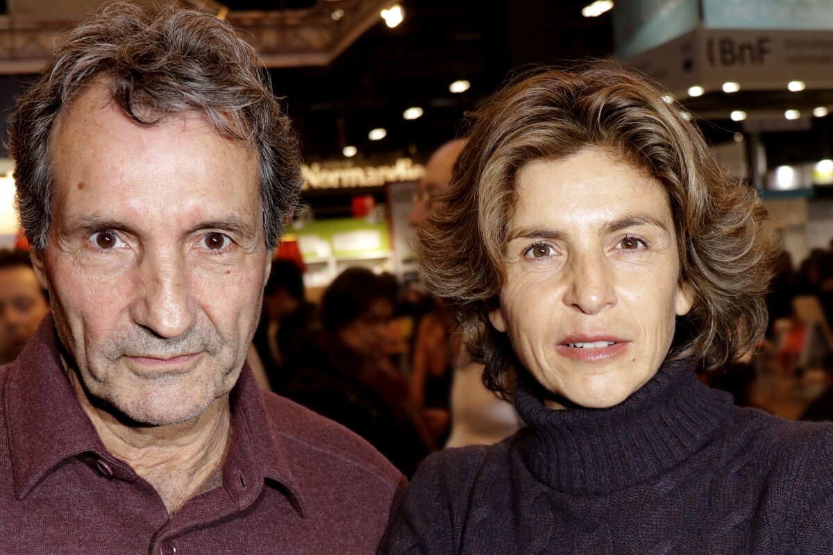Photo : Jean-Jacques Bourdin et sa femme Anne Nivat - 38ème salon du ...