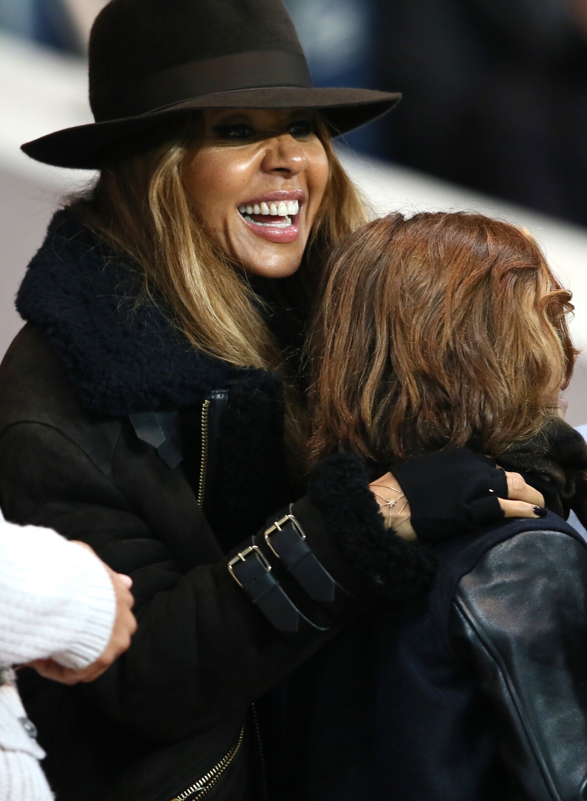 Photo : Cathy Guetta et son fils Tim Elvis Guetta au match de football ...