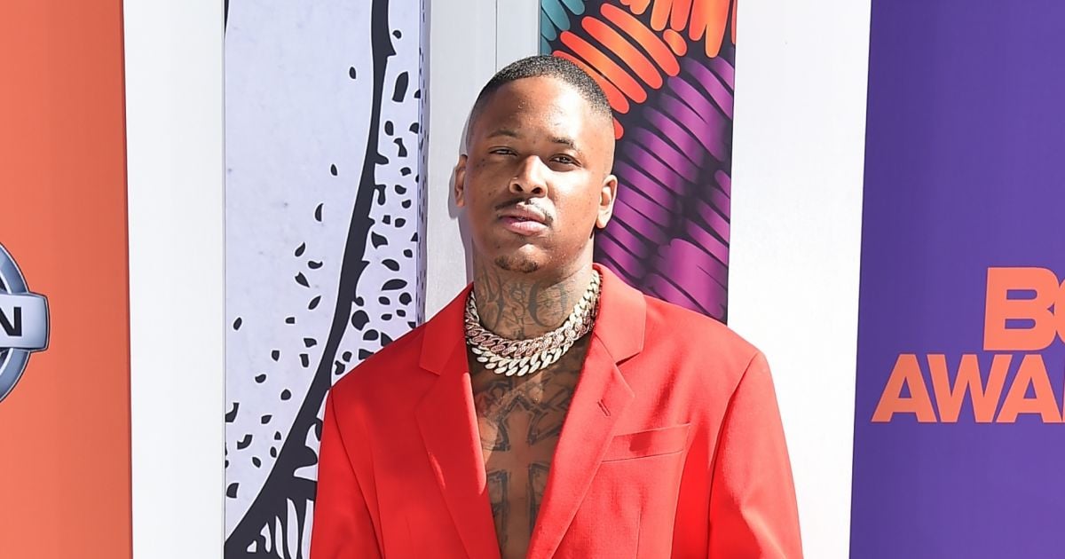YG assiste aux BET Awards 2018 à Los Angeles, le 24 juin 2018. - Purepeople