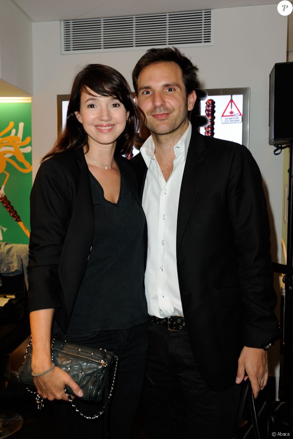 Christophe Michalak et sa compagne Delphine McCarty, à la soirée Mikado ...