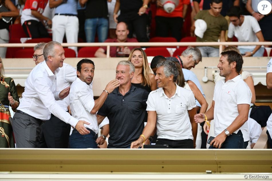 Vadim Vasilyev, le vice président de l'AS Monaco, Ludovic Giuly, Didier ...