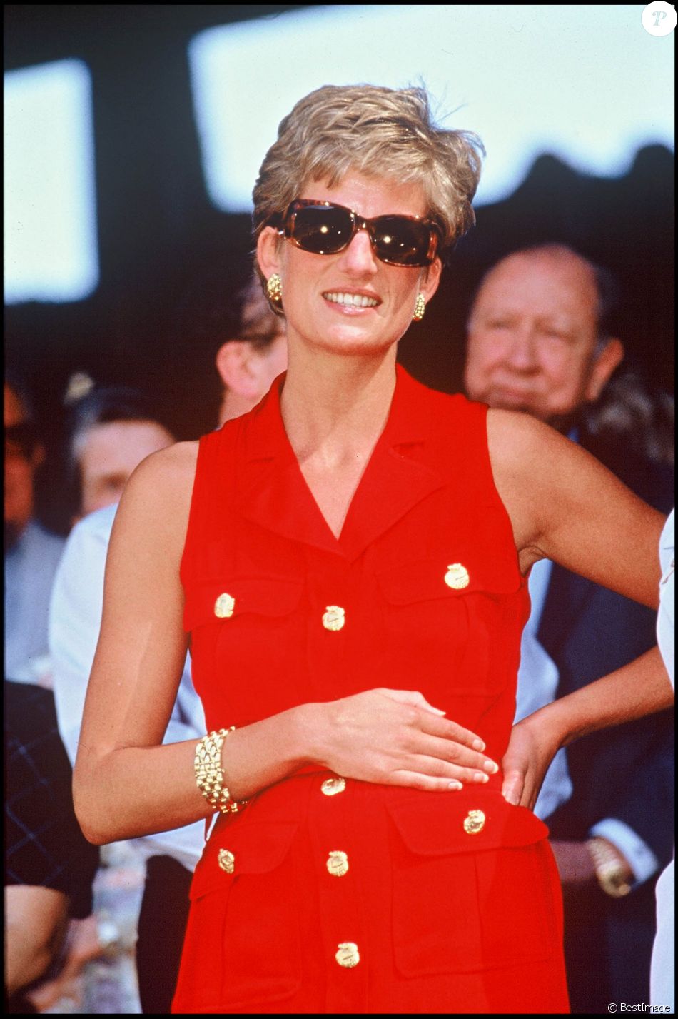 Lady Diana à Wimbledon en juin 1994 - Purepeople