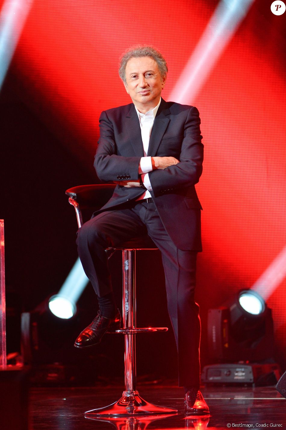 Exclusif - Michel Drucker - Enregistrement de l'émission Le Grand Show ...