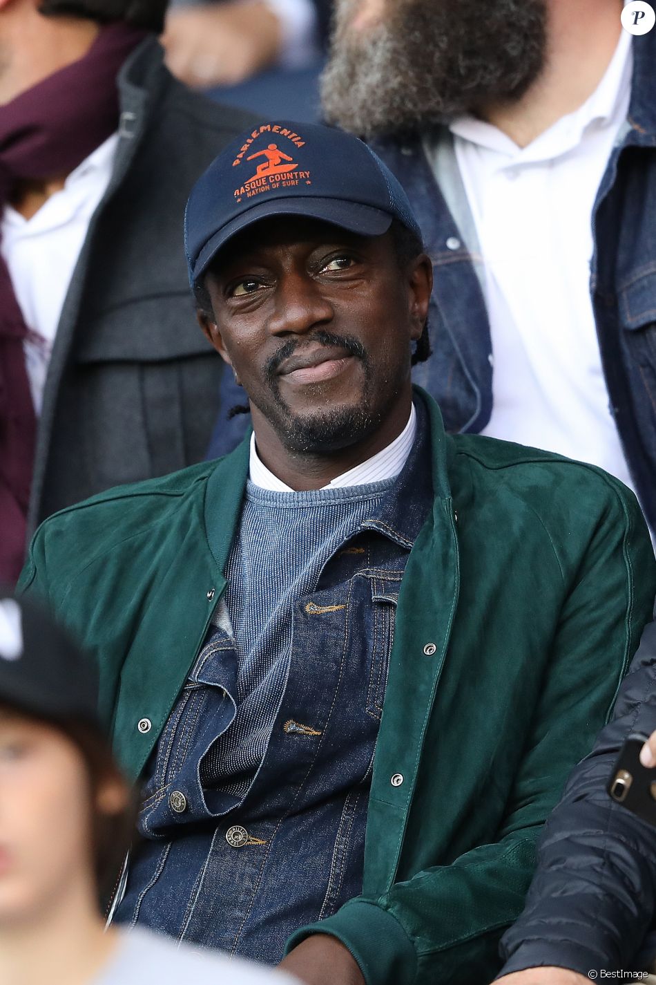 Marco Prince dans les tribunes lors du match de ligue des champions de ...