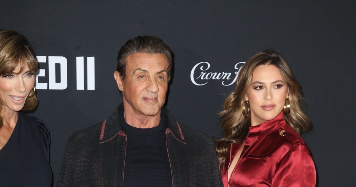 Sylvester Stallone, Jennifer Flavin et leur fille Sistine Stallone ...