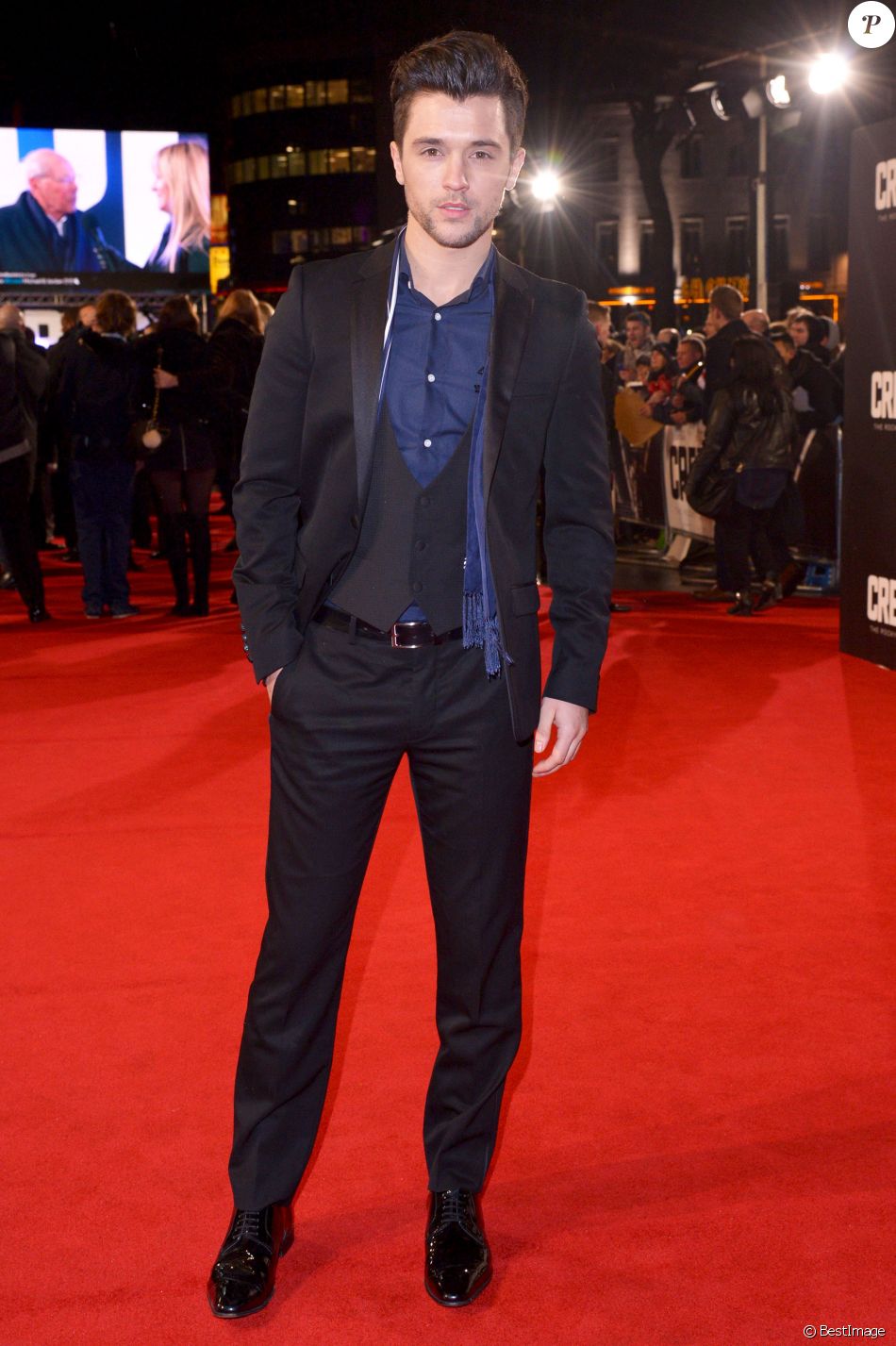 JJ Hamblett - Avant-première du film Creed à Londres, le 12 janvier ...