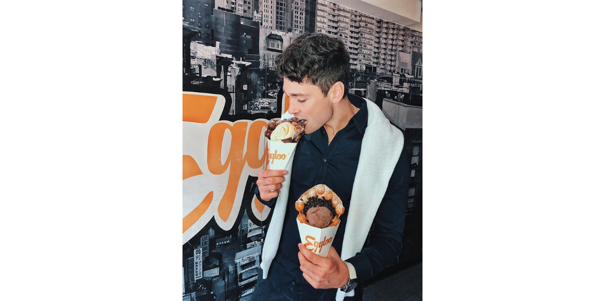 Photo : Matthieu Giraud à New York le 23 août 2018. - Purepeople