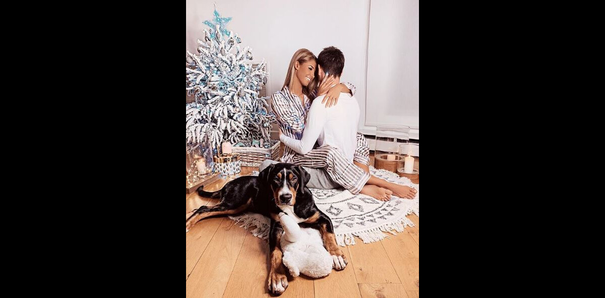 Photo : Mélanie Dedigama et son petit ami - Instagram, 24 décembre 2018 ...
