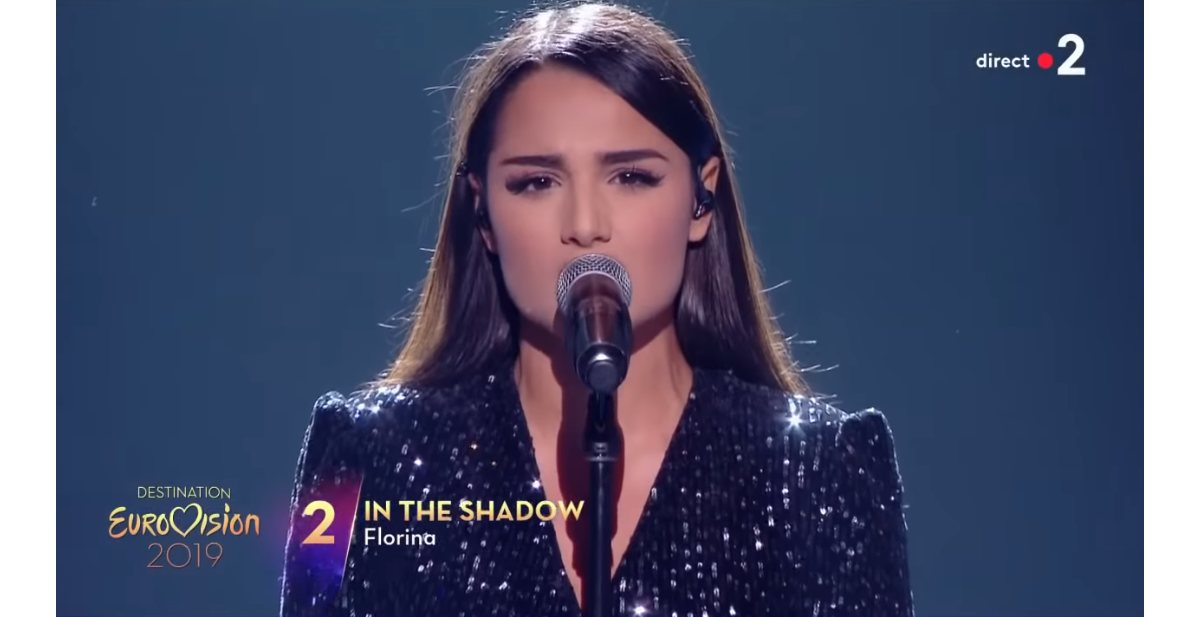 Photo : Florina Perez, candidate à "Destination Eurovision" (France 2 ...