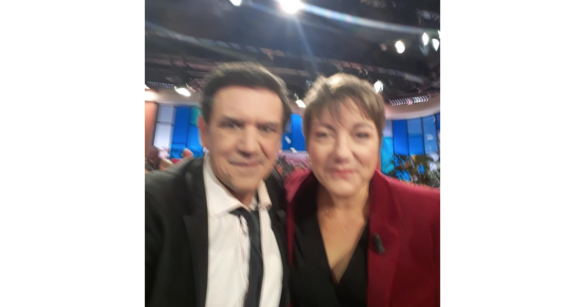 Christian Quesada et Marie-Christine le 17 janvier 2019. - Purepeople