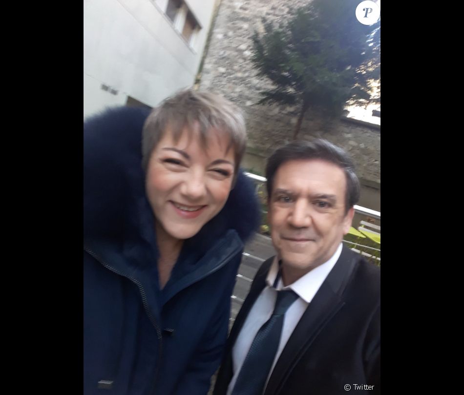 Marie-Christine et Christian Quesada le 17 janvier 2019. - Purepeople