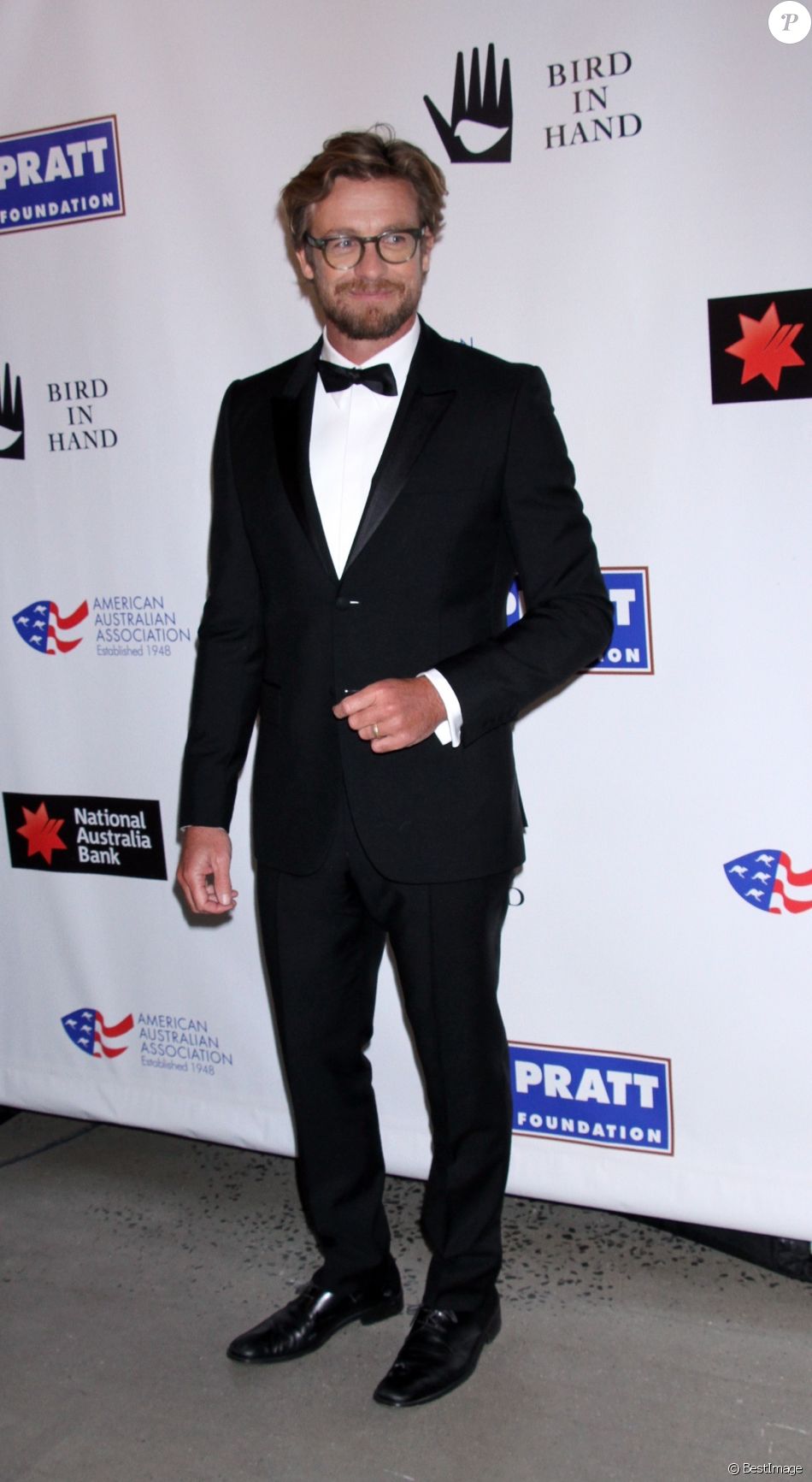 Simon Baker, à la soirée American Australian Arts Awards au Skylight ...