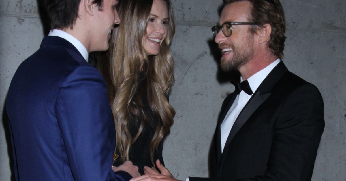 Elle MacPherson avec son fils Arpad Flynn Alexander Busson et Simon ...