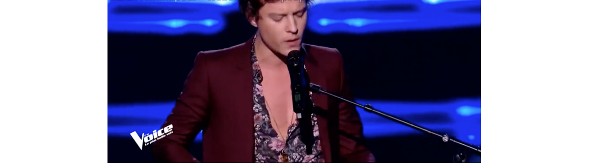 Photo : Sidoine dans "The Voice 8" sur TF1, le 16 février 2019 ...