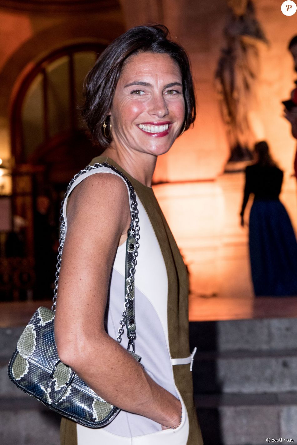 Alessandra Sublet lors de la soirée du 70ème anniversaire de Longchamp ...