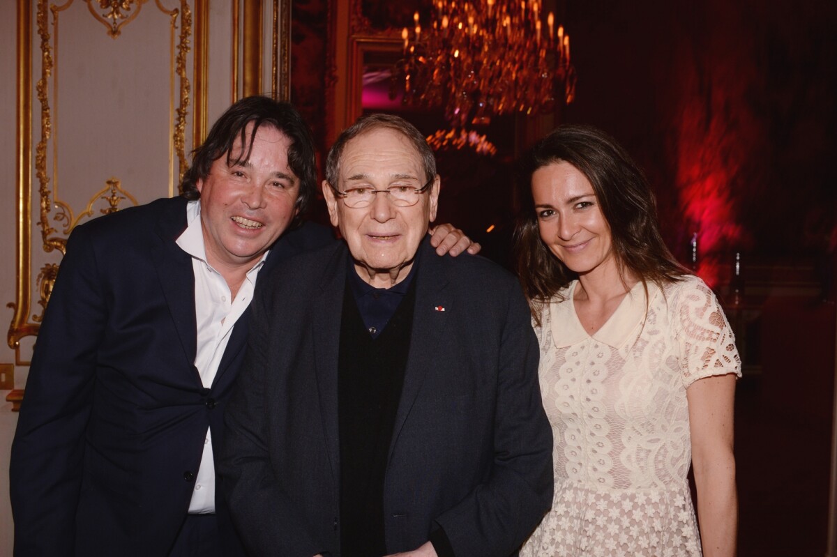 Photo : Exclusif - Didier Audebert, Robert Hossein et Emmanuelle ...