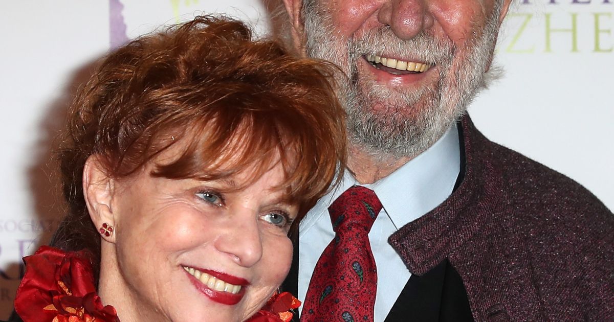 Jean-Pierre Marielle et sa femme Agathe Natanson lors du photocall du ...