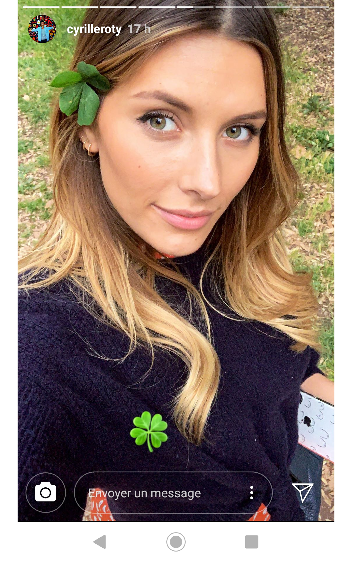 Photo : Camille Cerf à Rome avec son petit ami Cyrille - Instagram, 11 ...