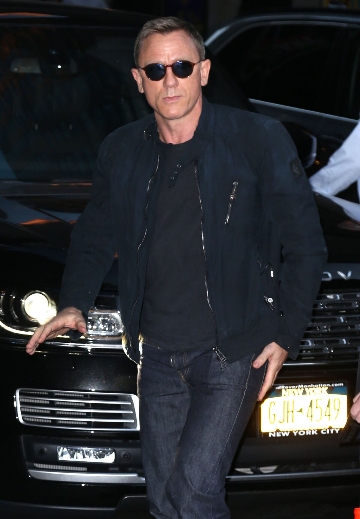 Photo : Daniel Craig se rend sur l'émission "The Late show" à New York ...