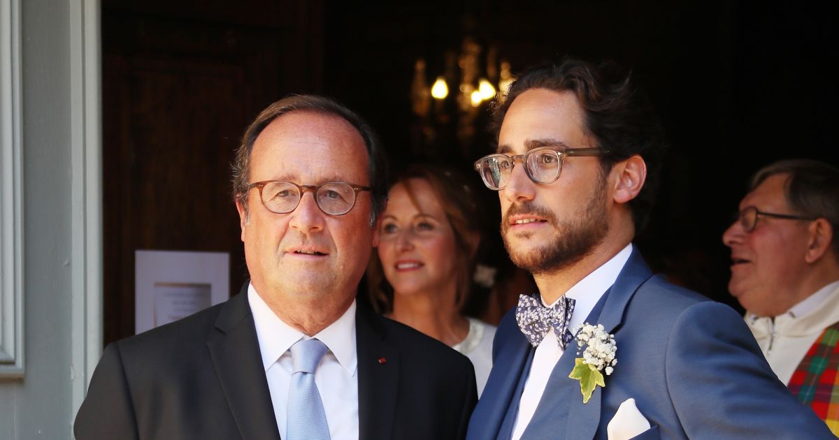 François Hollande - Mariage de Thomas Hollande et de la journaliste ...