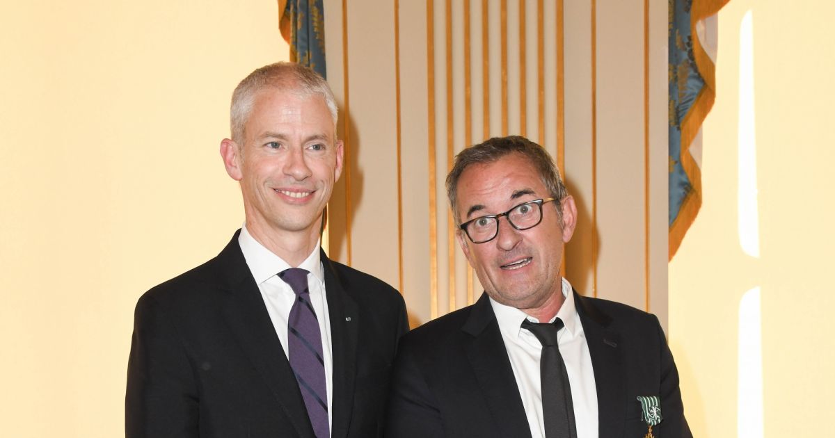 Exclusif - Franck Riester et Christophe Dechavanne - Christophe ...