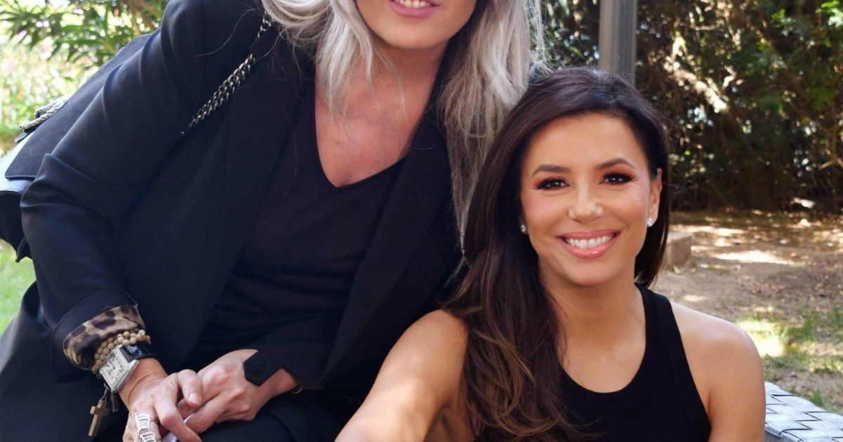 Tiziana Rocca et Eva Longoria au photocall du festival Filming Italy ...