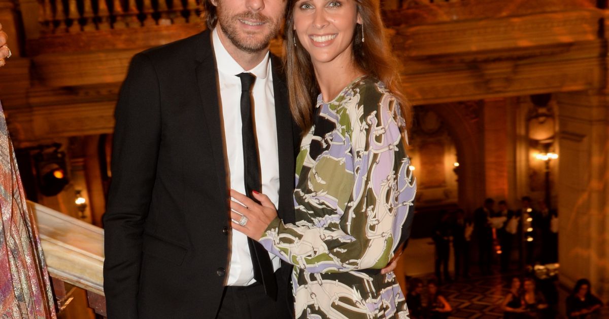 Ophélie Meunier et son mari Mathieu Vergne - Soirée du 70ème ...