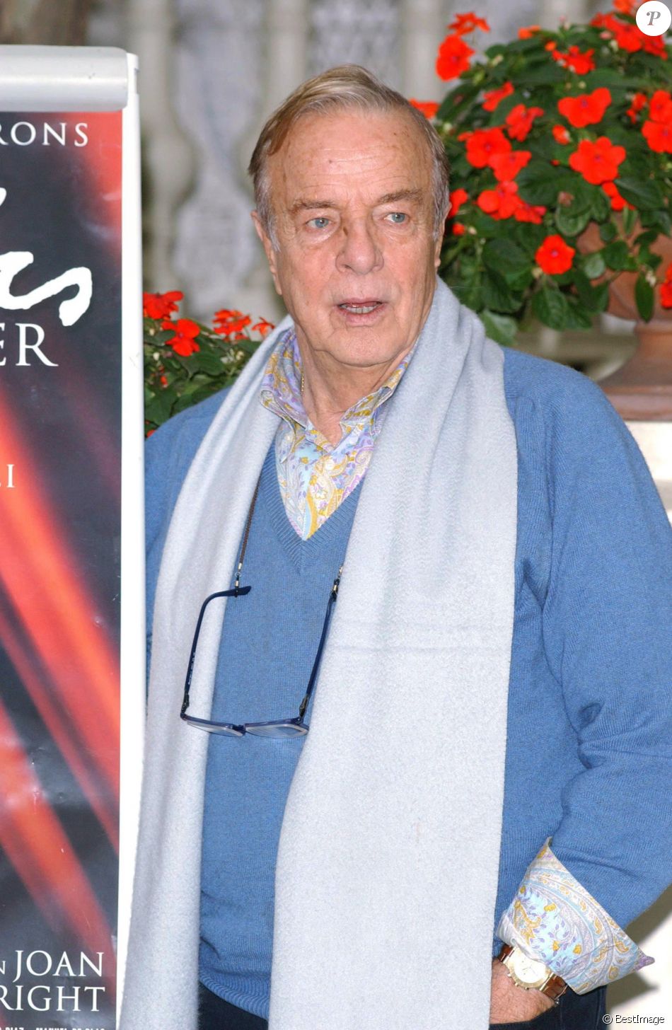 Franco Zefirelli à Madrid le 12 novembre 2002. - Purepeople