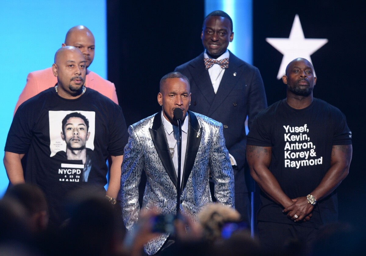 Photo : Raymond Santana Jr., Kevin Richardson, Antron McCray, Korey ...