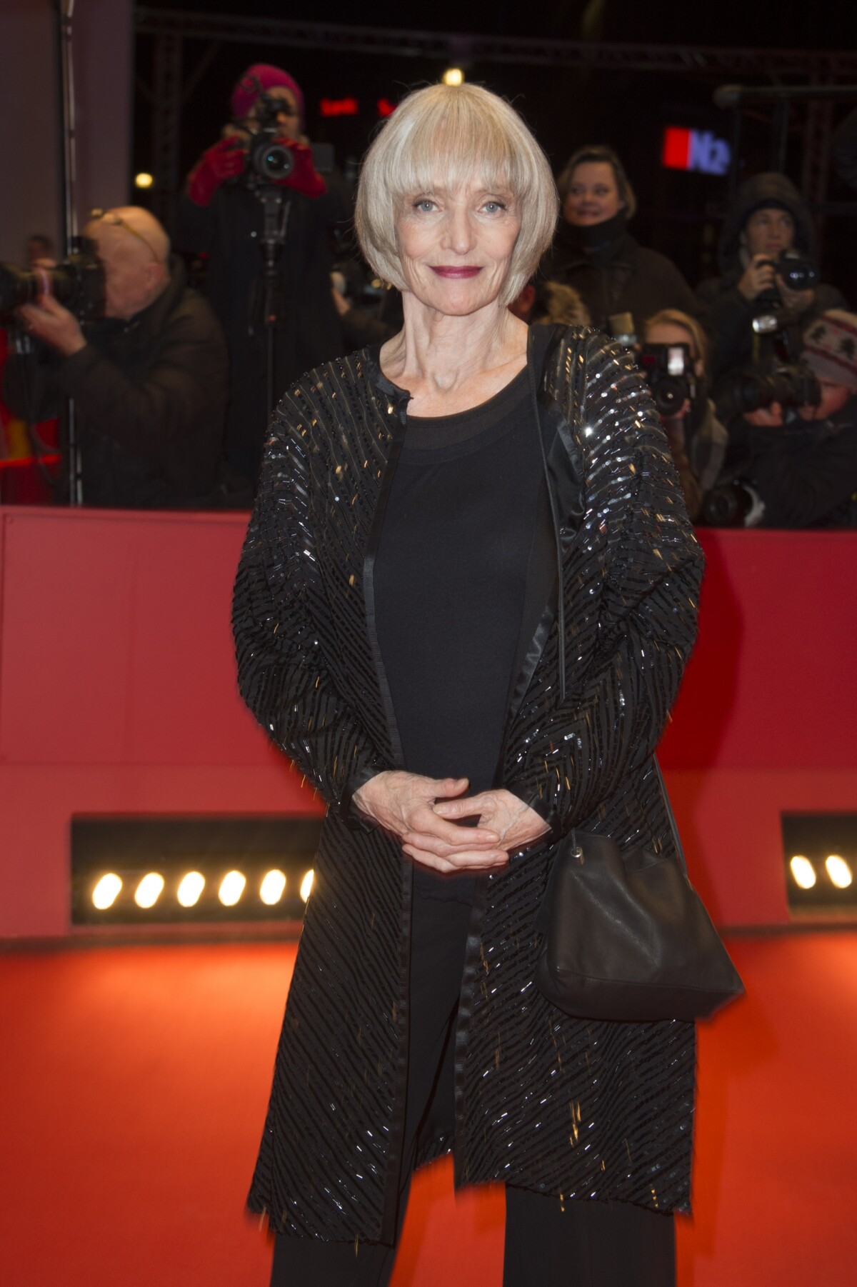 Photo : Edith Scob - Premiere du film " L'Avenir " au 66ème festival du ...