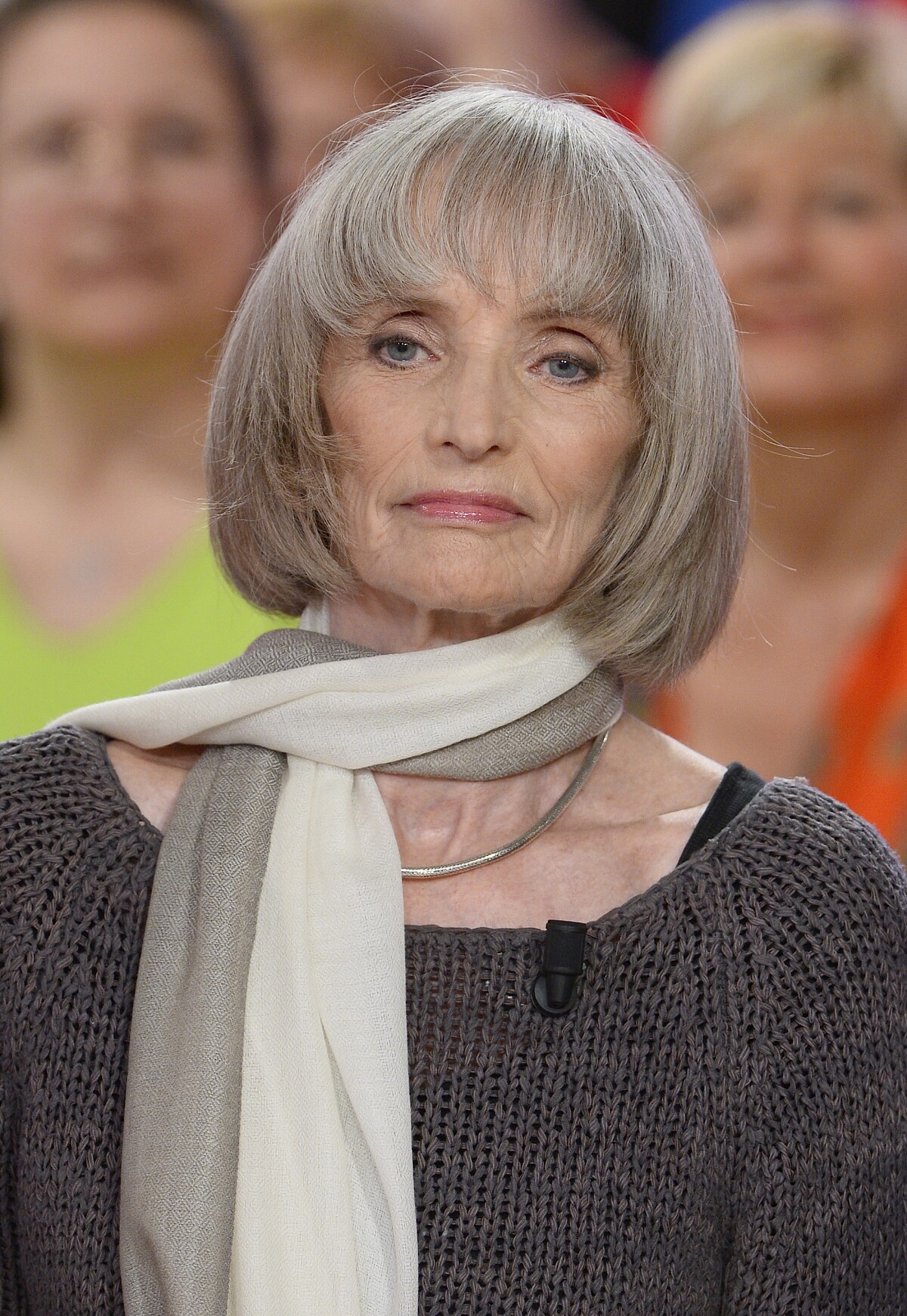 Photo : Edith Scob - Enregistrement de l'émission "Vivement Dimanche" à ...
