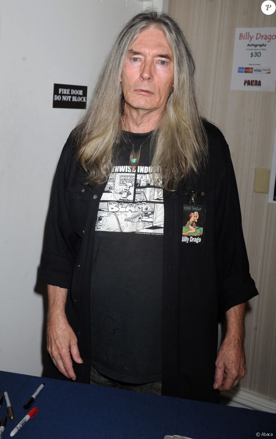 Billy Drago en octobre 2012 à Parsippany dans le New Jersey lors de la ...