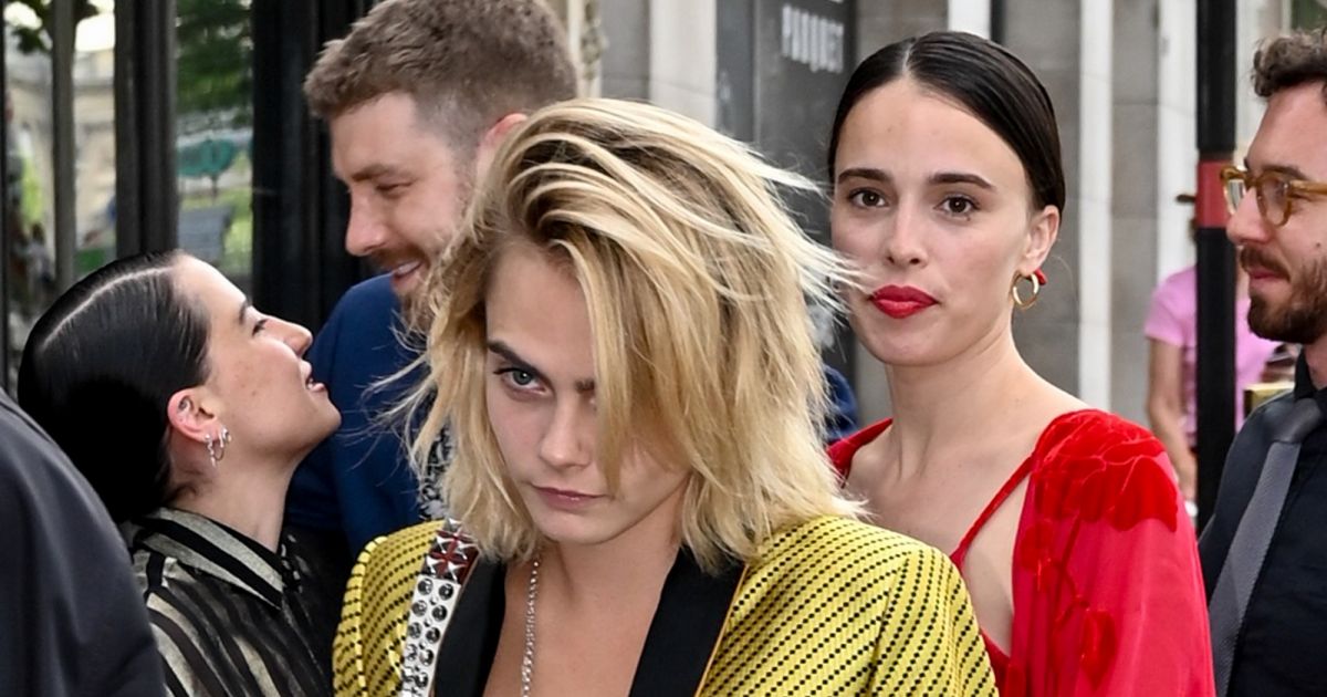 Cara Delevingne - Les invités de Zoe Kravitz et de son mari Karl ...