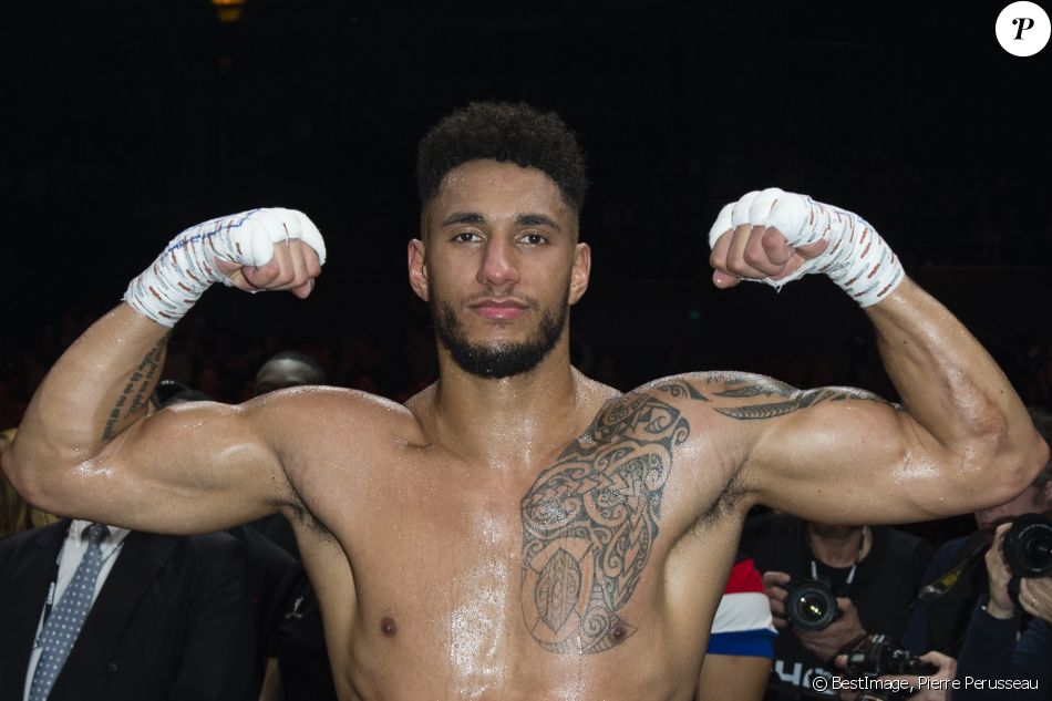 Tony Yoka - People au match de boxe La Conquête Acte 4 T.Yoka VS C ...