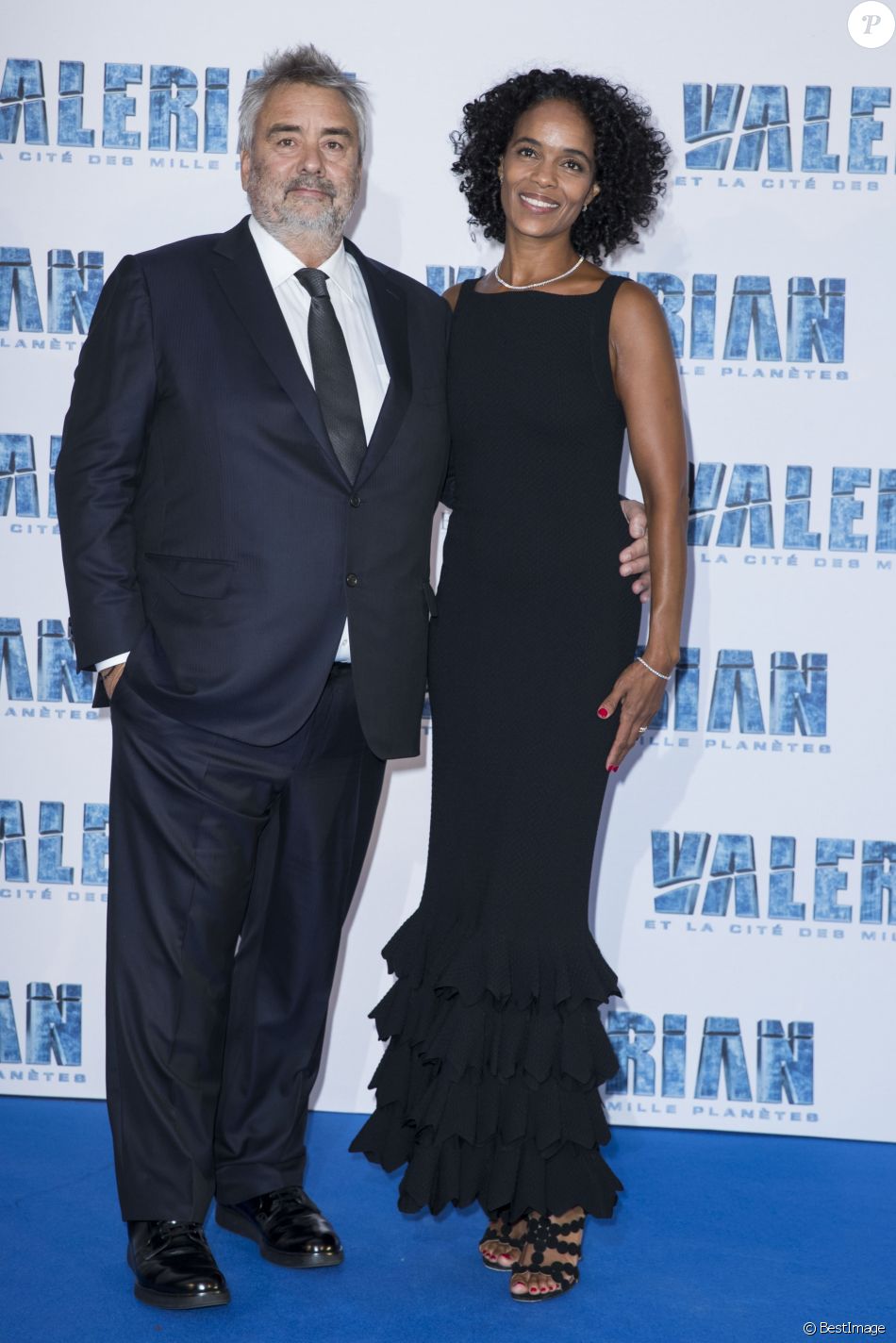 Luc Besson avec sa femme Virginie Besson-Silla - Avant-première du film ...