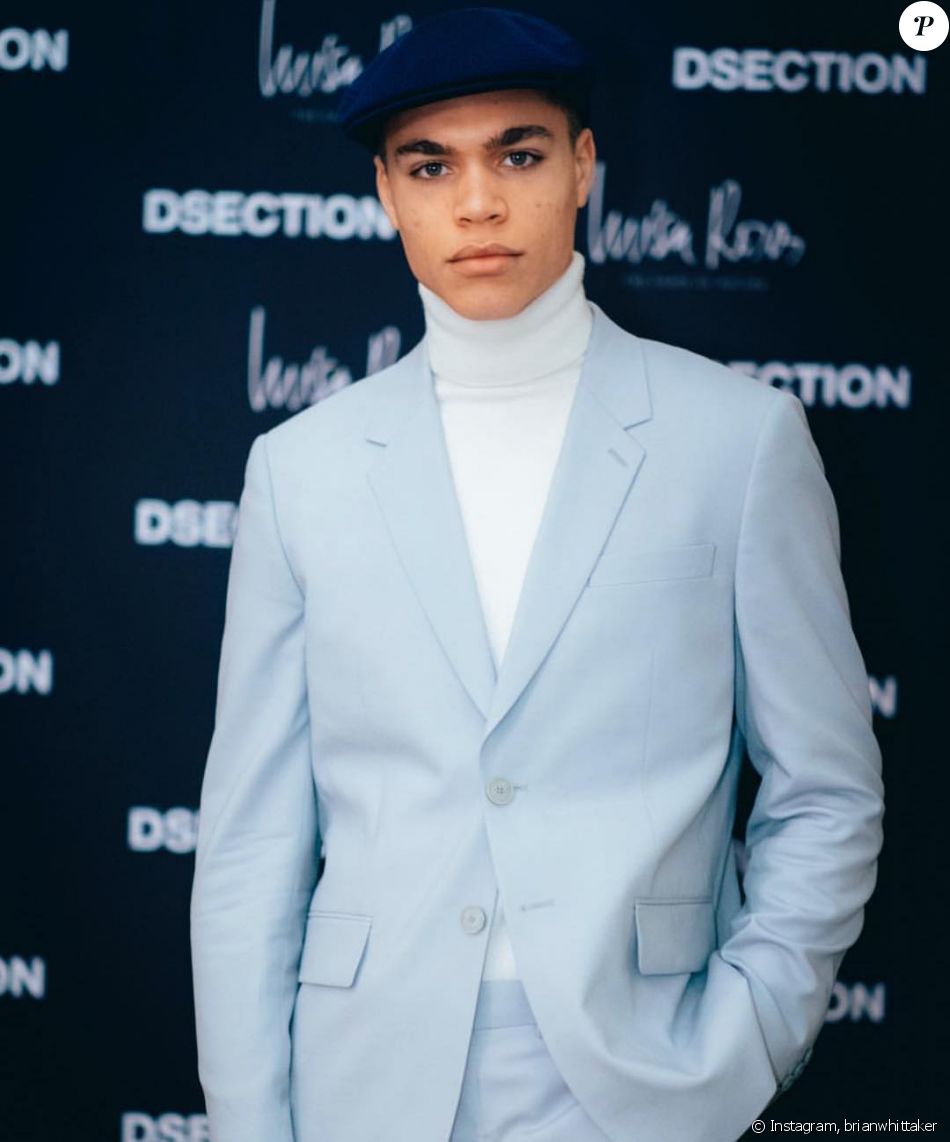 Le mannequin britannique Brian Whittaker prend la pose sur Instagram ...