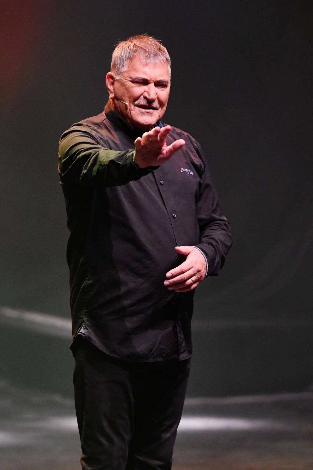 Photo : Jean Marie Bigard, l'humoriste français, au Festival des Plages ...
