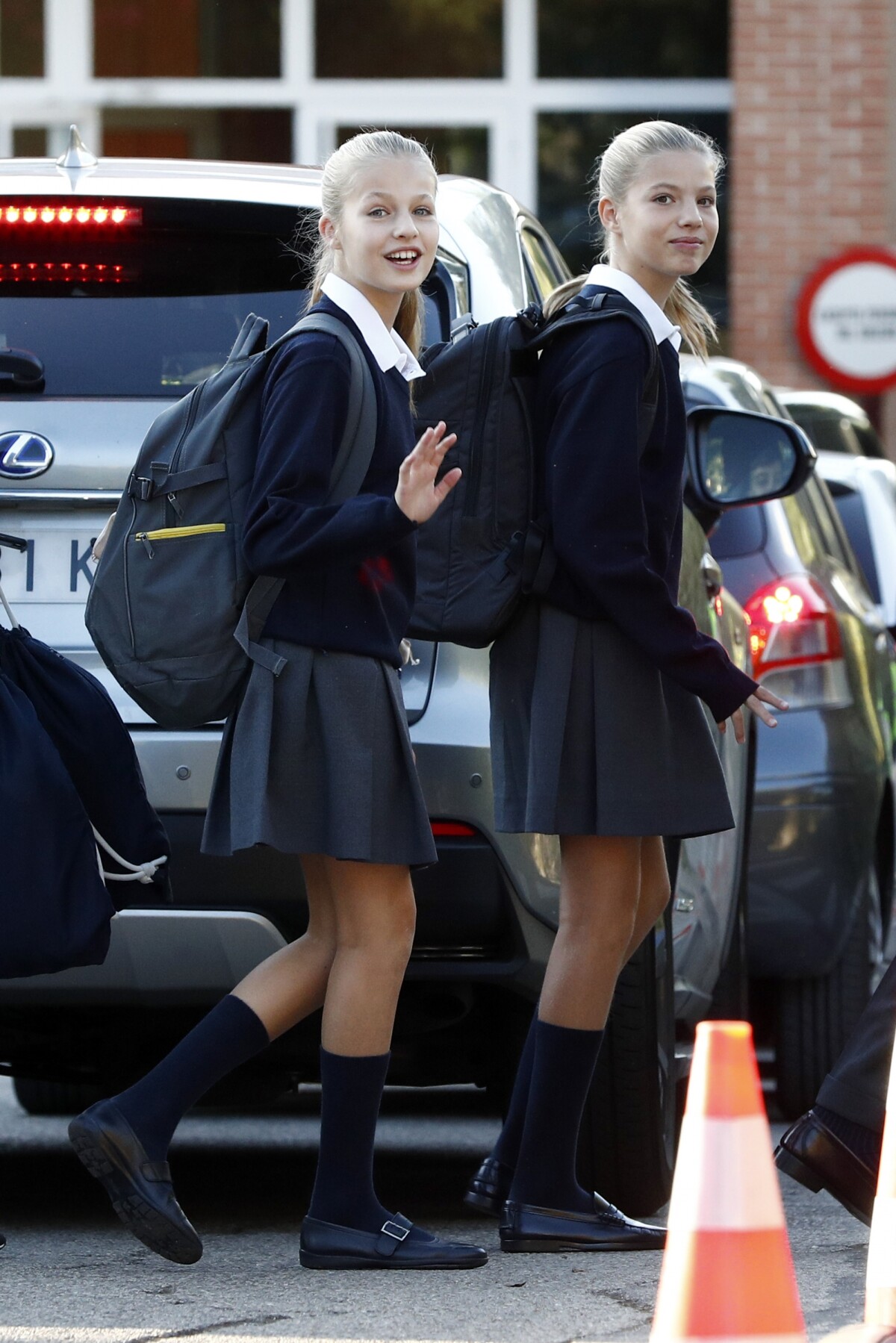 Photo : La princesse Leonor des Asturies et l'infante Sofia d'Espagne ...
