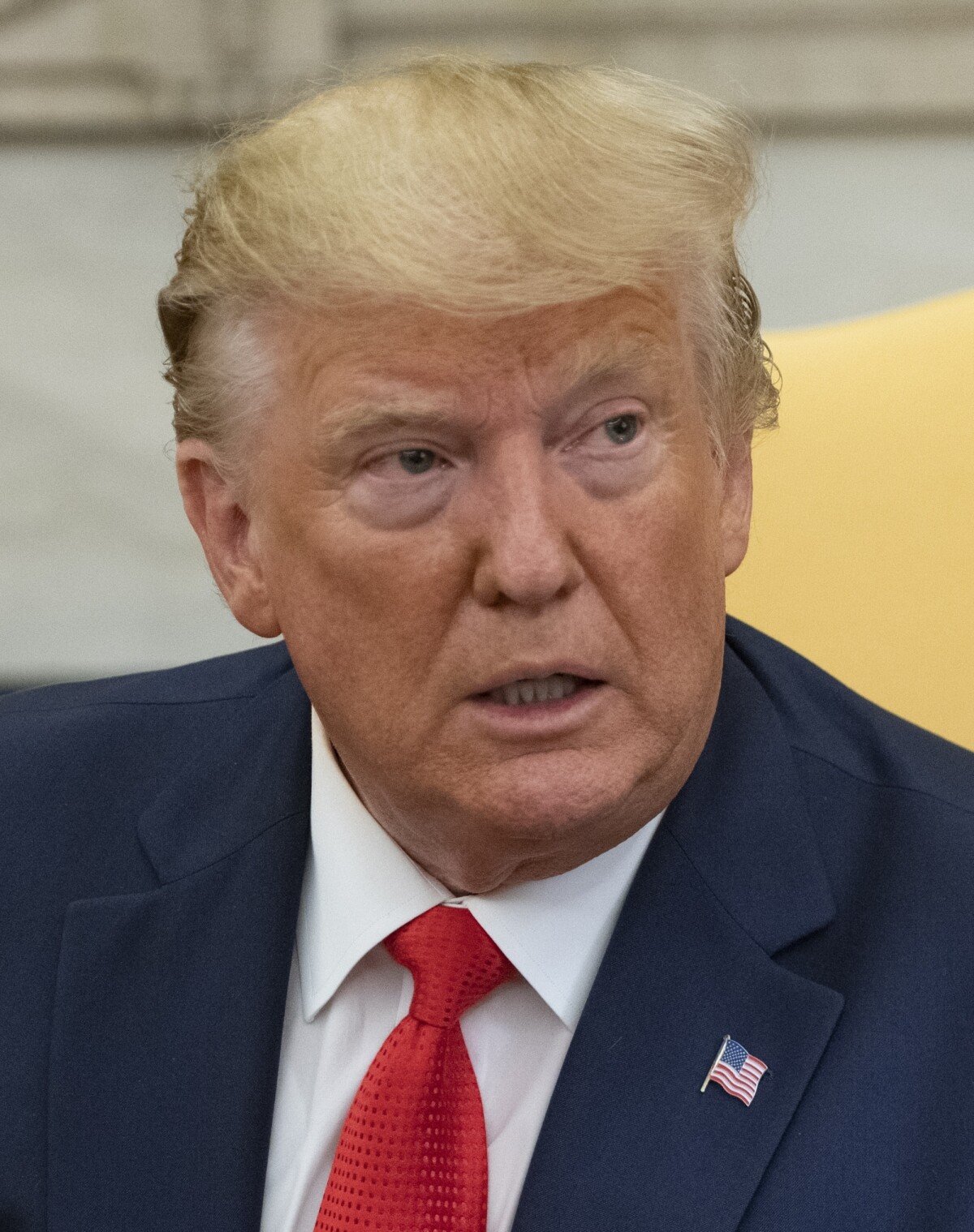 Photo : Le président des Etats-Unis Donald Trump - Le gouvernement du président des Etats-Unis a ...