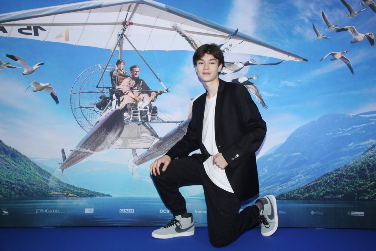 Photo : Louis Vazquez à l'avant-première du film "Donne-moi des Ailes ...