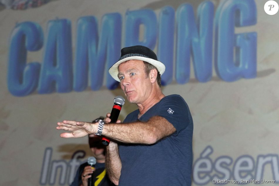 Exclusif - Franck Dubosc lors de la présentation du film Camping 3 au ...
