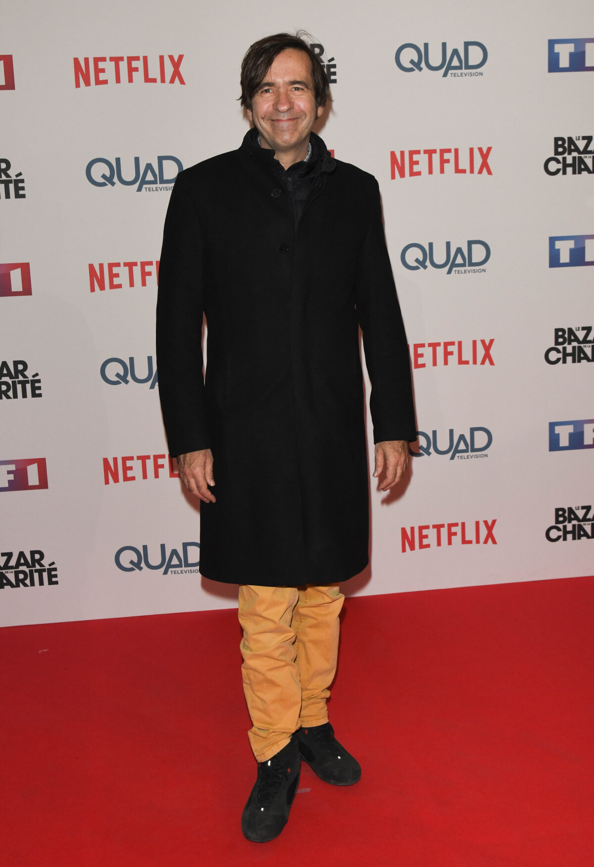 Photo : Thierry Samitier à l'avant-première de "Le Bazar de la charité ...