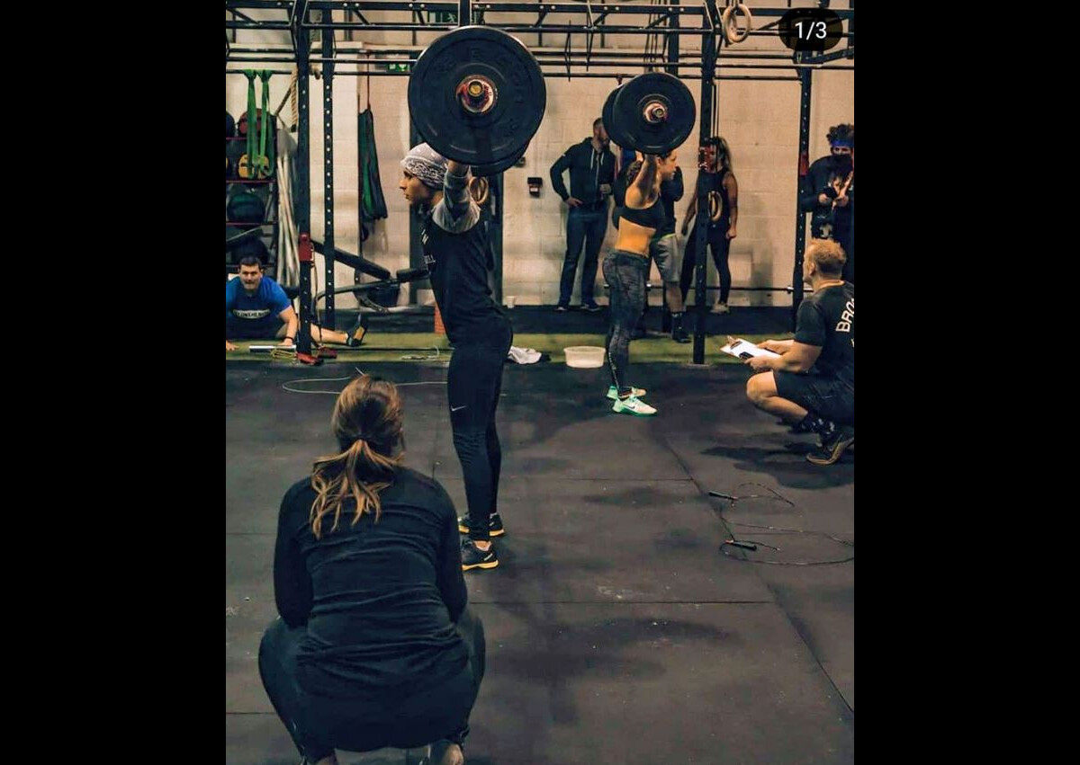 Photo : Saeideh Aletaha à l'entraînement le 4 octobre 2019. - Purepeople