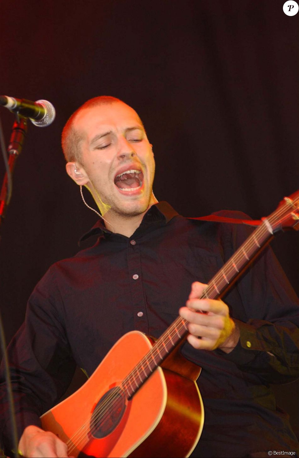 Coldplay au festival V2001 à Chelmsford Essex le 19 août 2001 - Purepeople