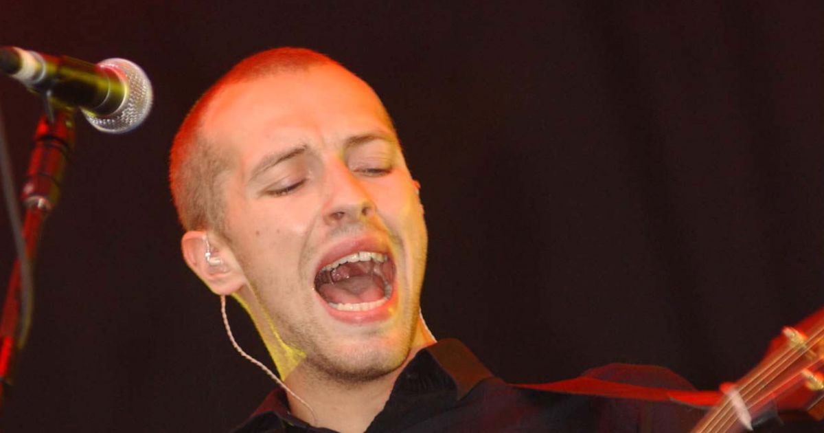 Coldplay au festival V2001 à Chelmsford Essex le 19 août 2001 - Purepeople