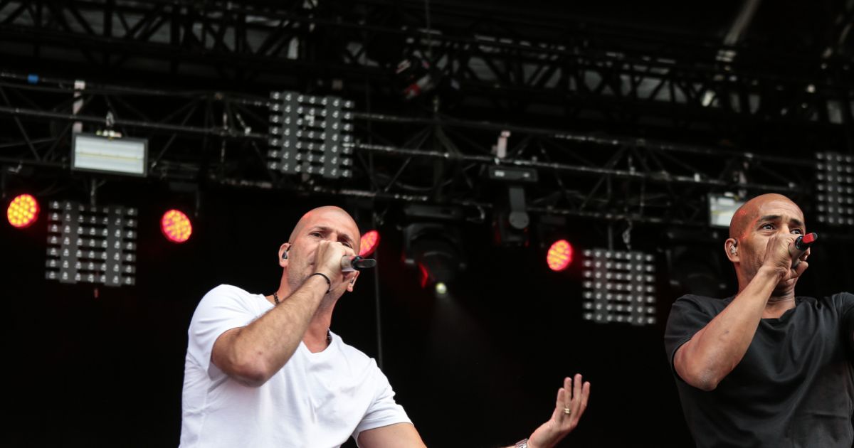Akhenaton et Shurik'n - Le groupe IAM en concert lors du Festival ...