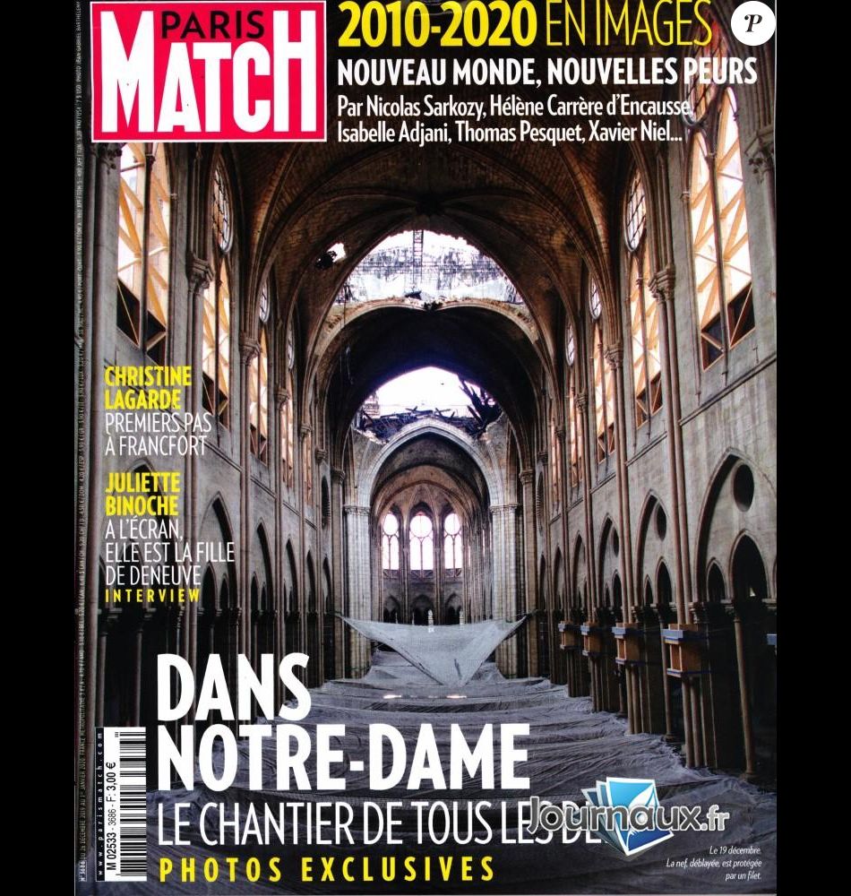 Couverture du magazine Paris Match. - Purepeople