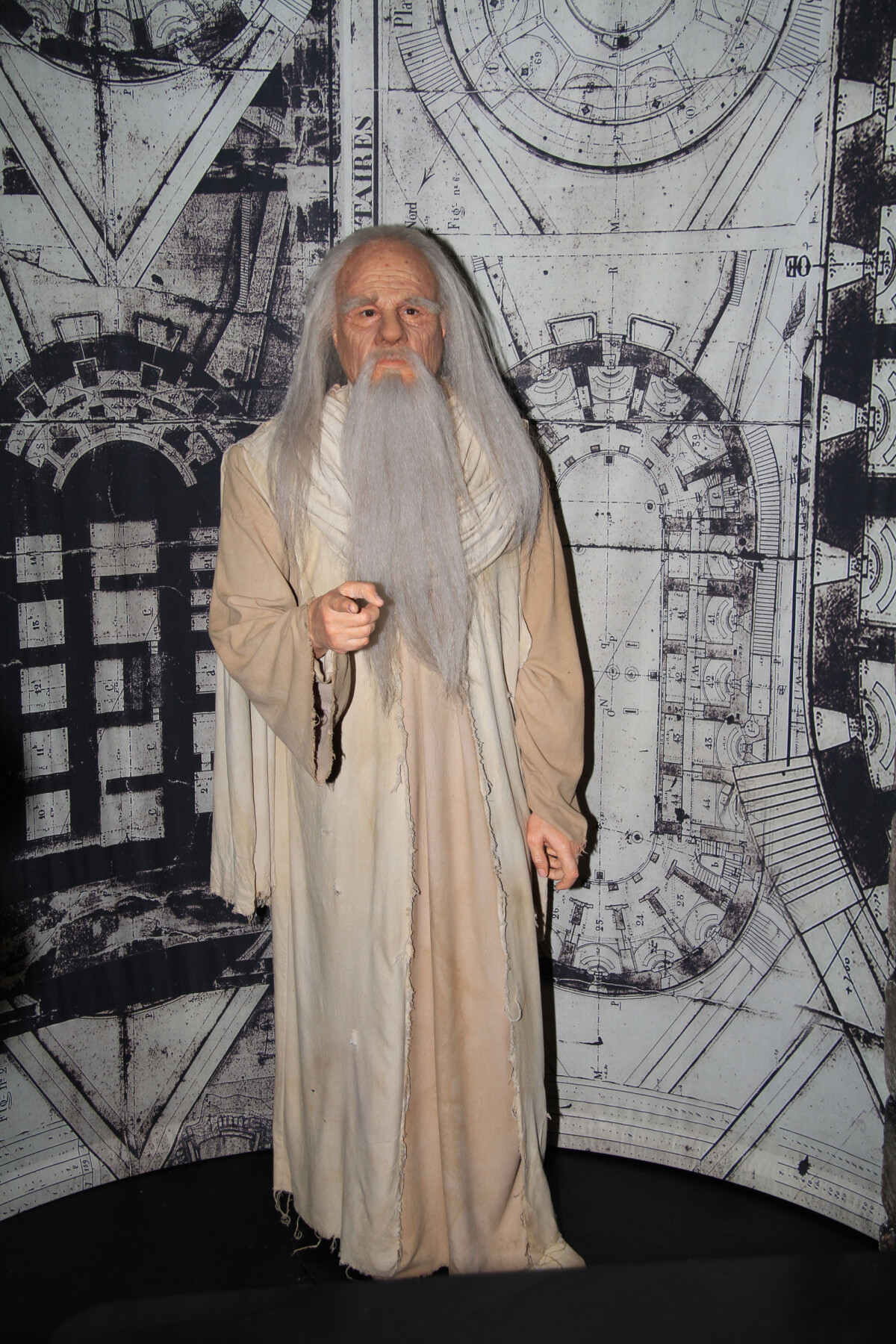 Photo : Le père Fouras - Entrée du père Fouras au musée Grévin à l ...