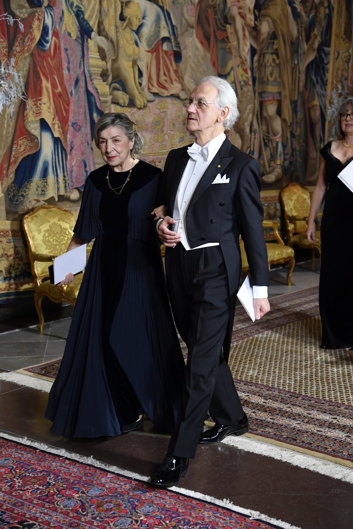 Photo : Gérard Mourou (Lauréat de physique) et sa femme Marcelle Mourou ...