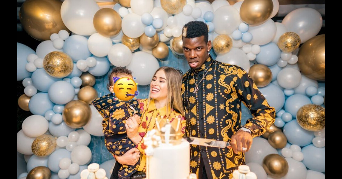 Paul Pogba : Premier anniversaire de son fils en Versace, son prénom ...